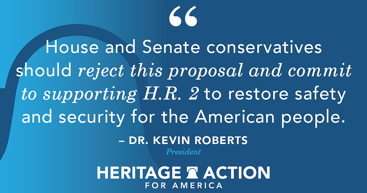Heritage Action President: H.R. 2 is… | Heritage Action For America