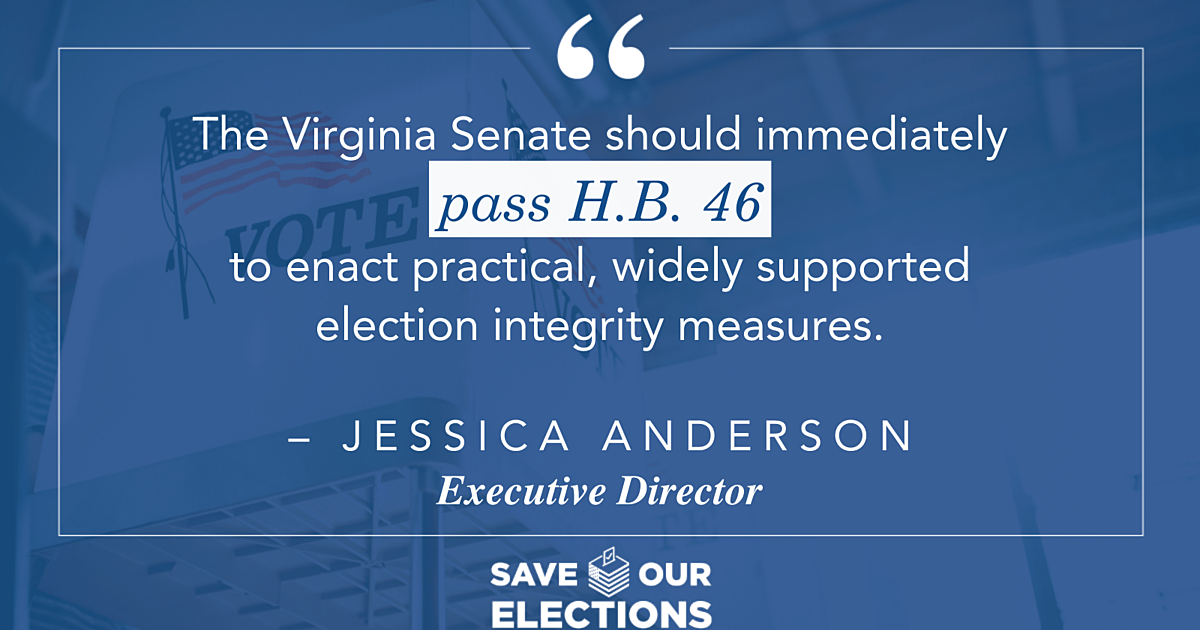 Virginia House of Delegates Correct to… | Heritage Action For America